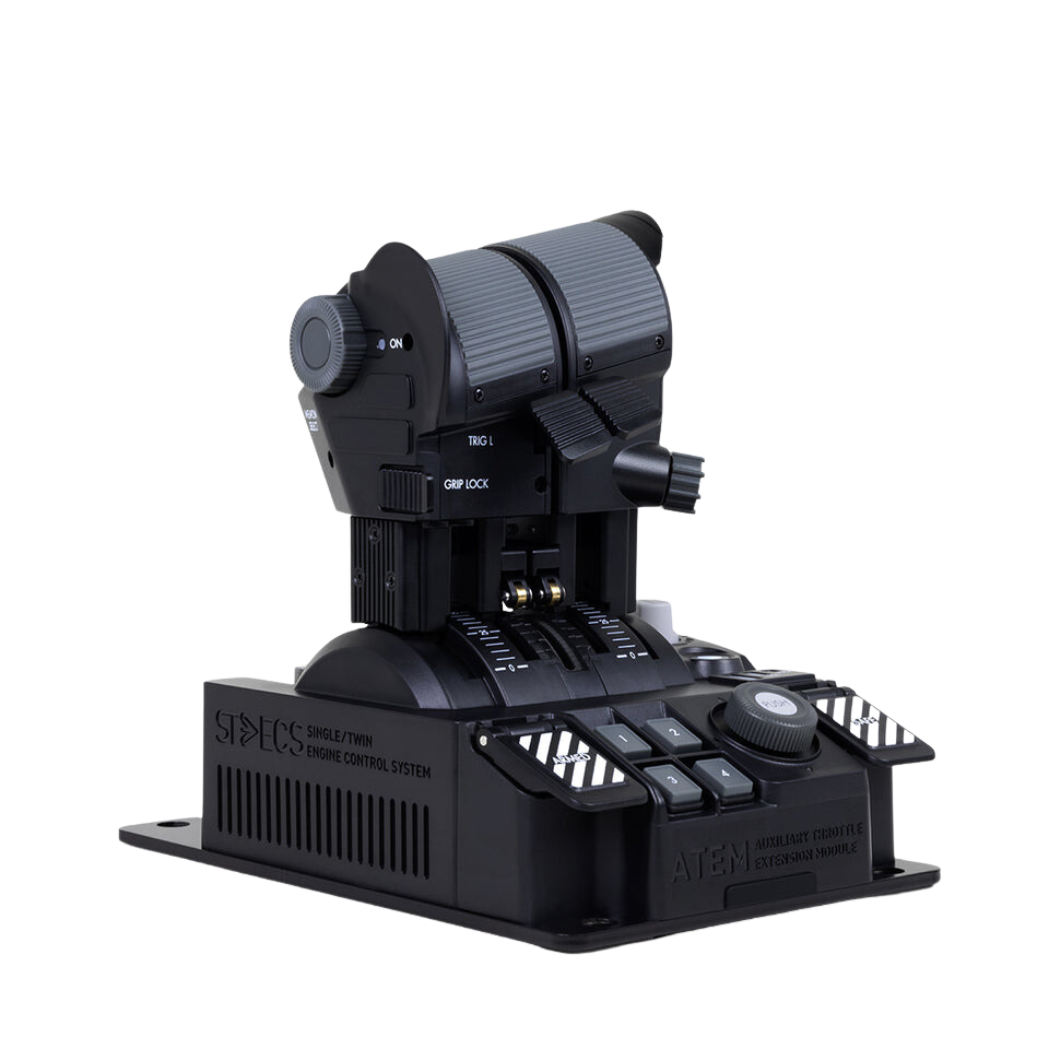 VKB Sim STECS Throttle System – Mini Plus | คันเร่ง HOTAS Modular | De ...